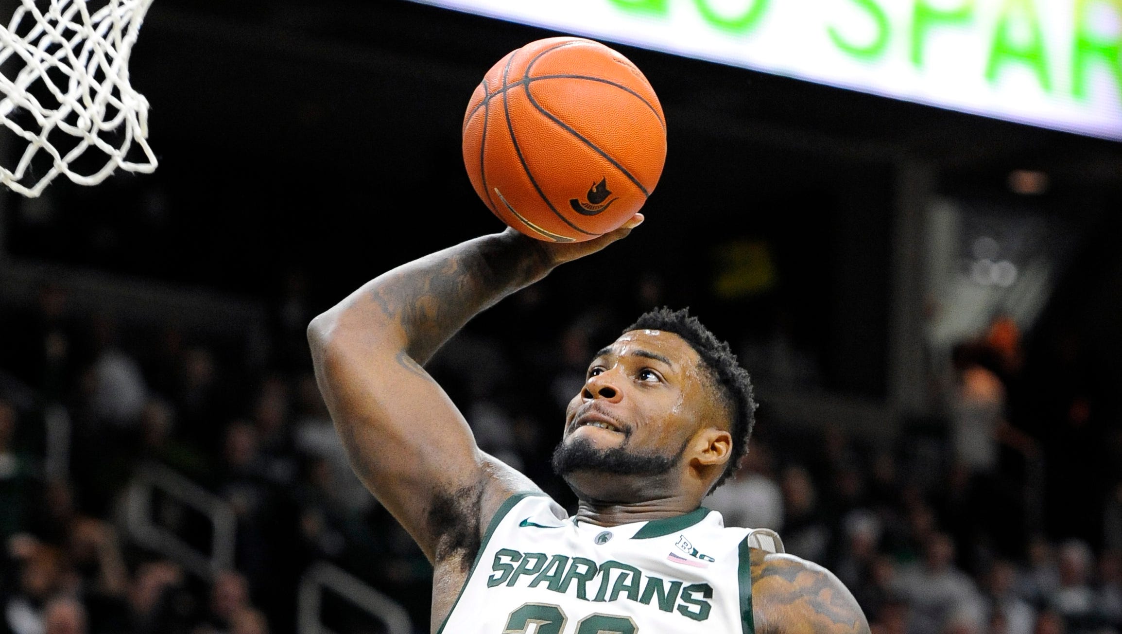 MSU's Dawson draws inspiration, consistency from son
