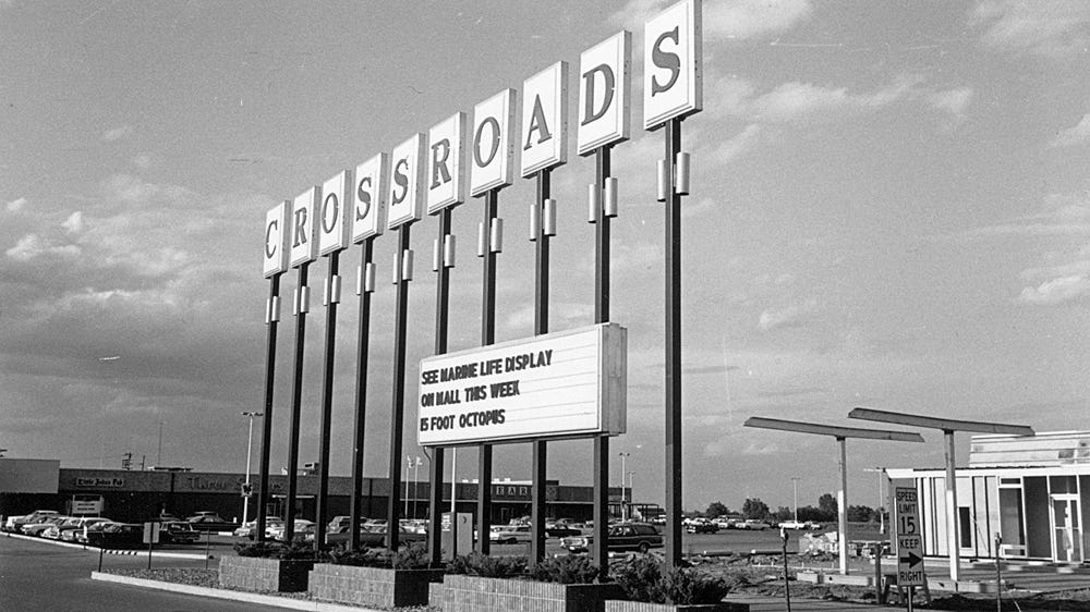 As Crossroads turns 50, retail strategies change