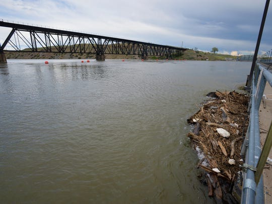 Rising runoff roaring through Missouri River dams