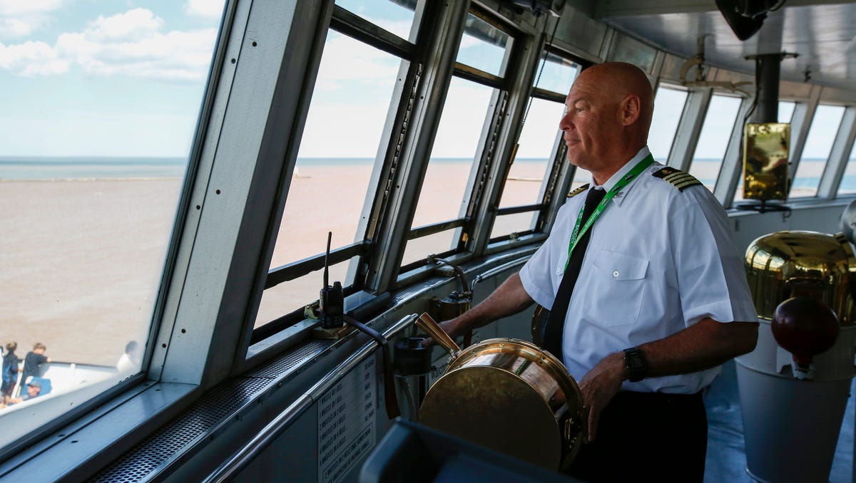 Aboard the SS Badger to Ludington