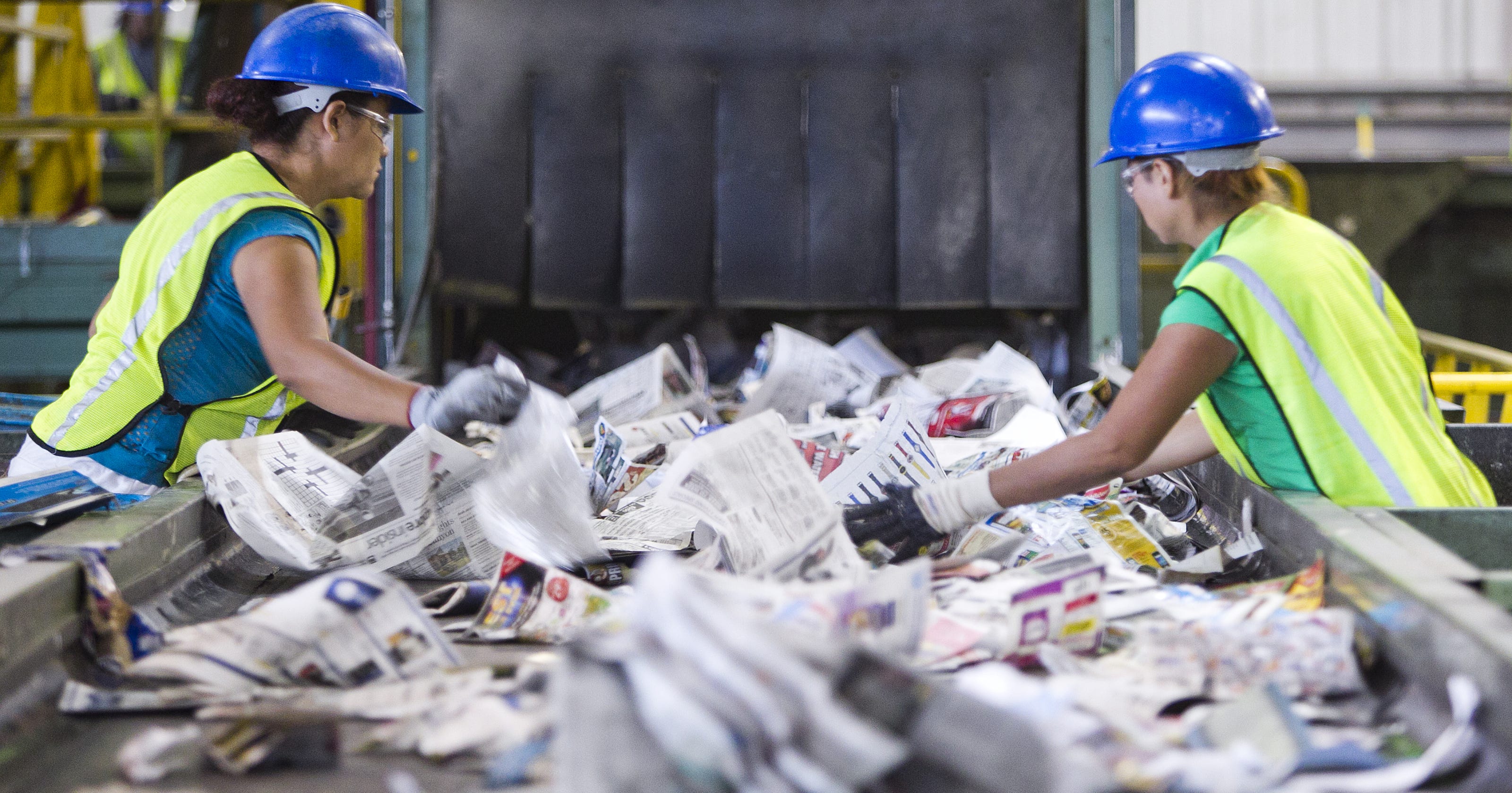 Waste Management, Republic Services see big drop in recycling revenue
