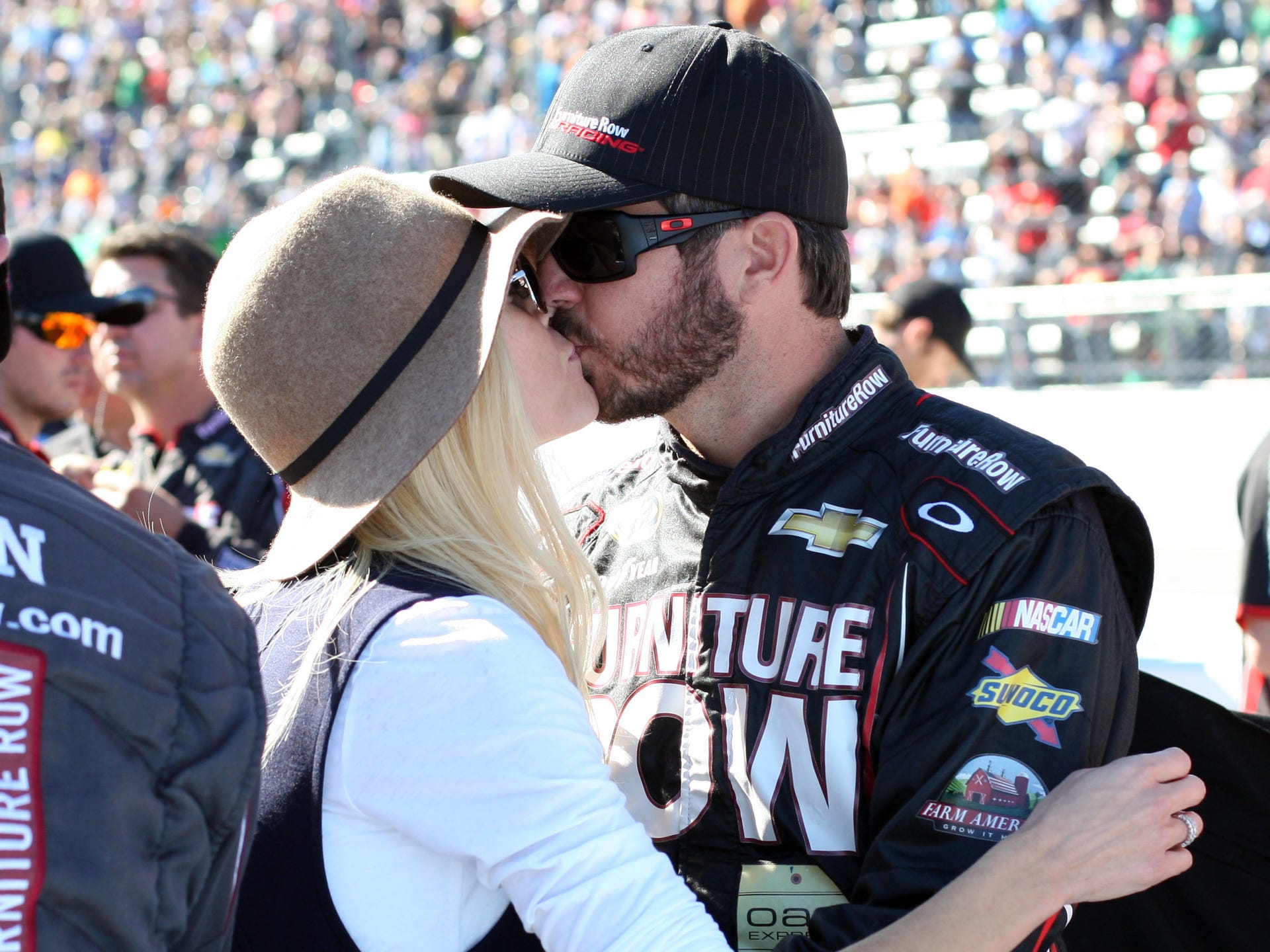 Martin Truex Jr.'s girlfriend on win: 'We have been through so much'
