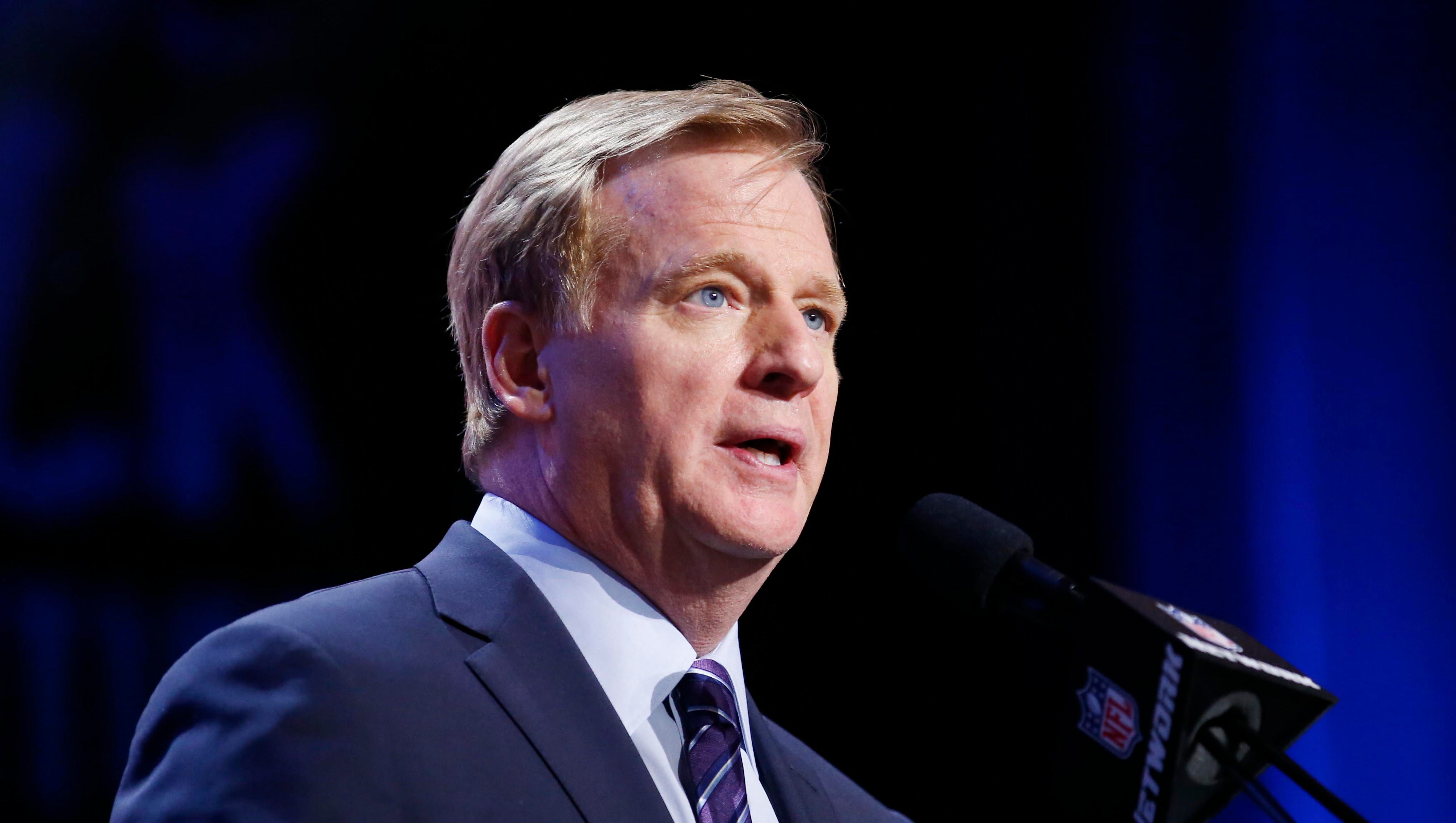 Roger Goodell: Donald Trump's comments on women could hurt NFL efforts ...