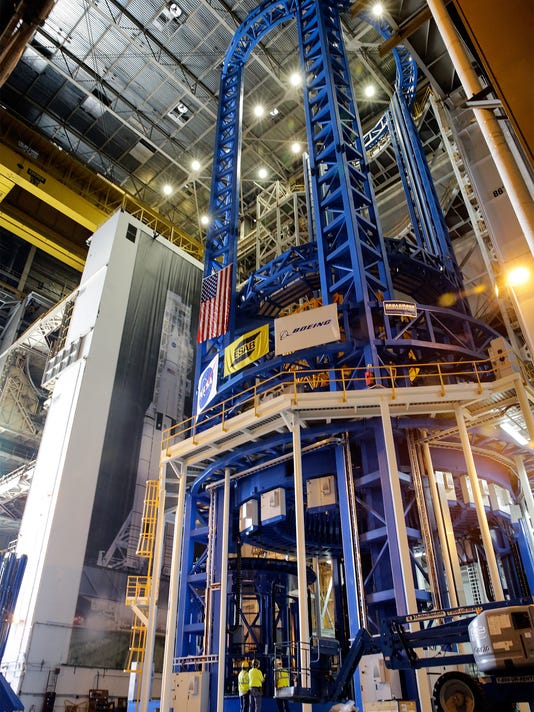 Michoud builds the space launch system