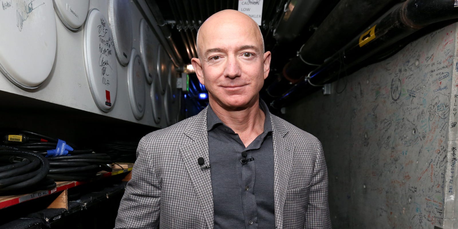 Jeff Bezos in Palm Springs for MARS conference tech showcase