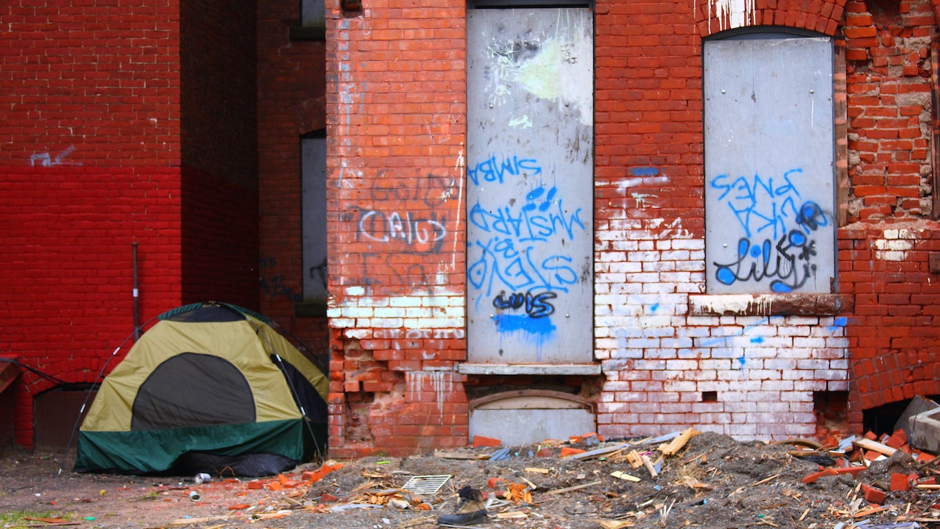 Poverty in America: 50 of the US cities hardest hit by poverty