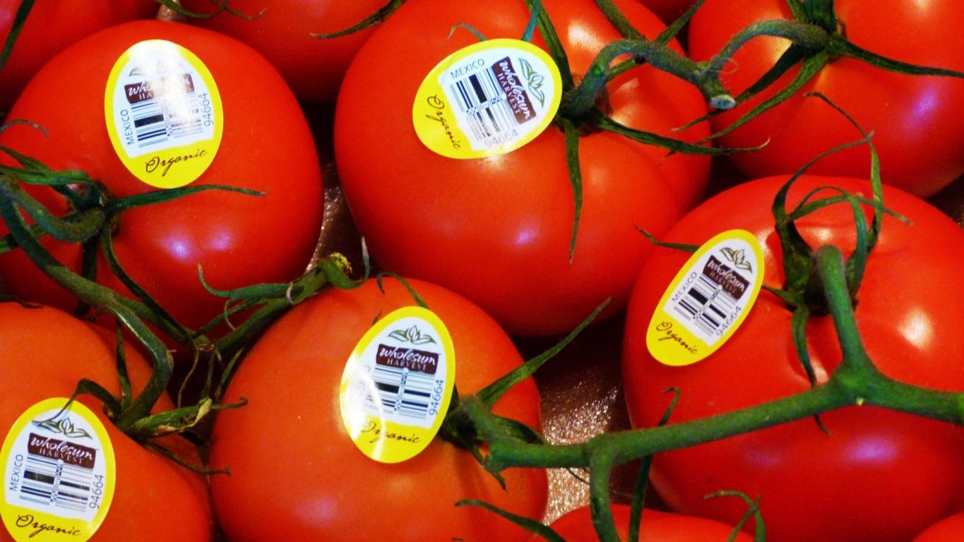Produce stickers won't decompose, and columnist feels vindicated
