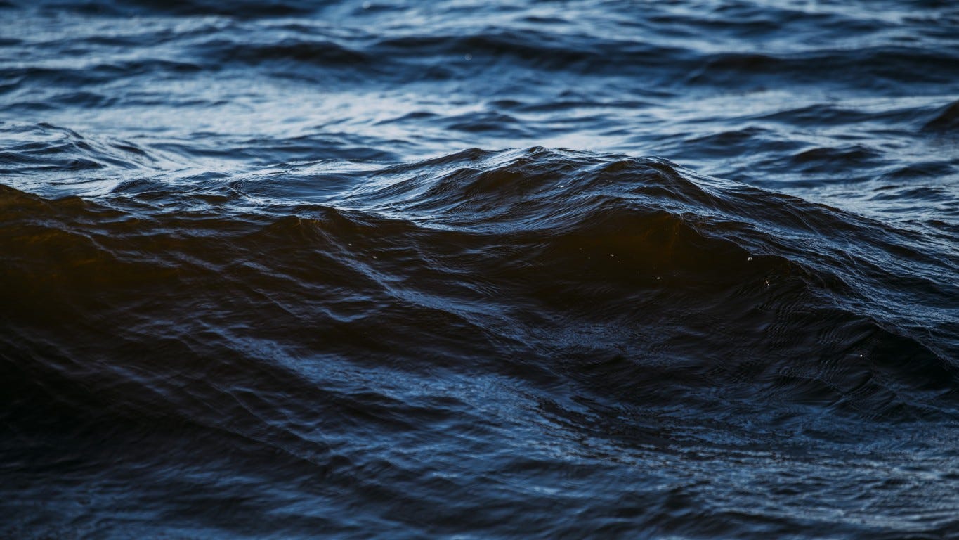 What is the largest ocean on Earth? The size of the world's 5 oceans.