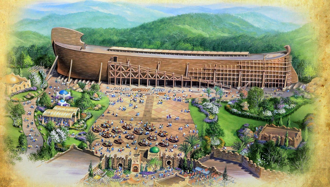 Kentucky: No tax breaks for Noah's Ark project