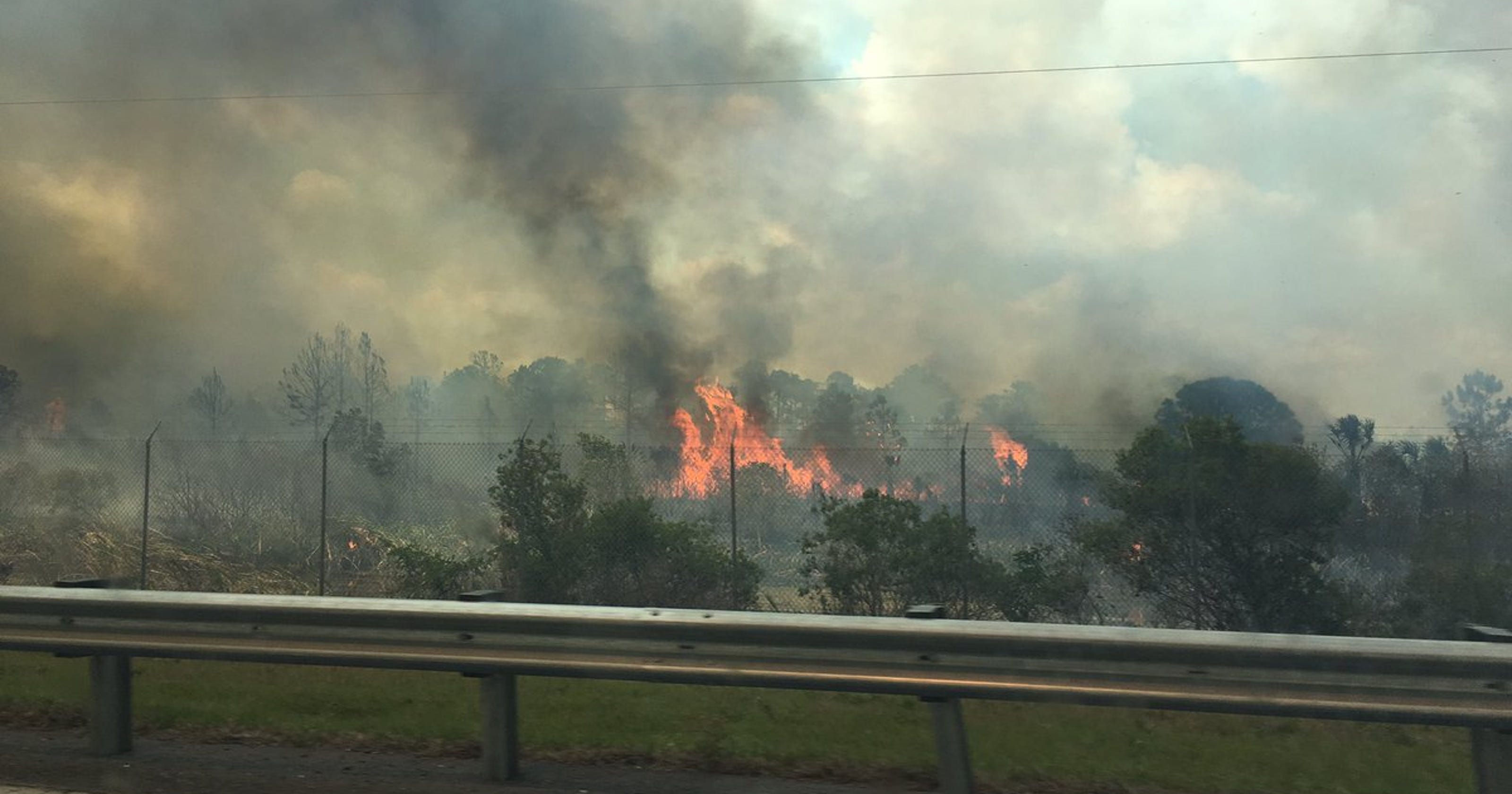 Cowbell Fire near Alligator Alley expands to 19,000-plus acres