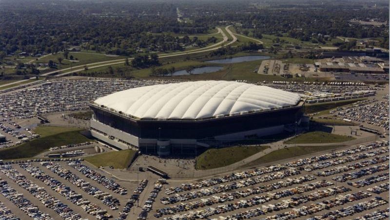 Detroit Lions played in Pontiac Silverdome before Ford Field: History