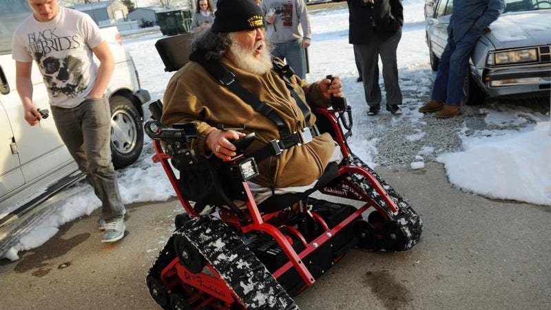 Legion post helps legless Vietnam vet to go hunting with all-terrain ...