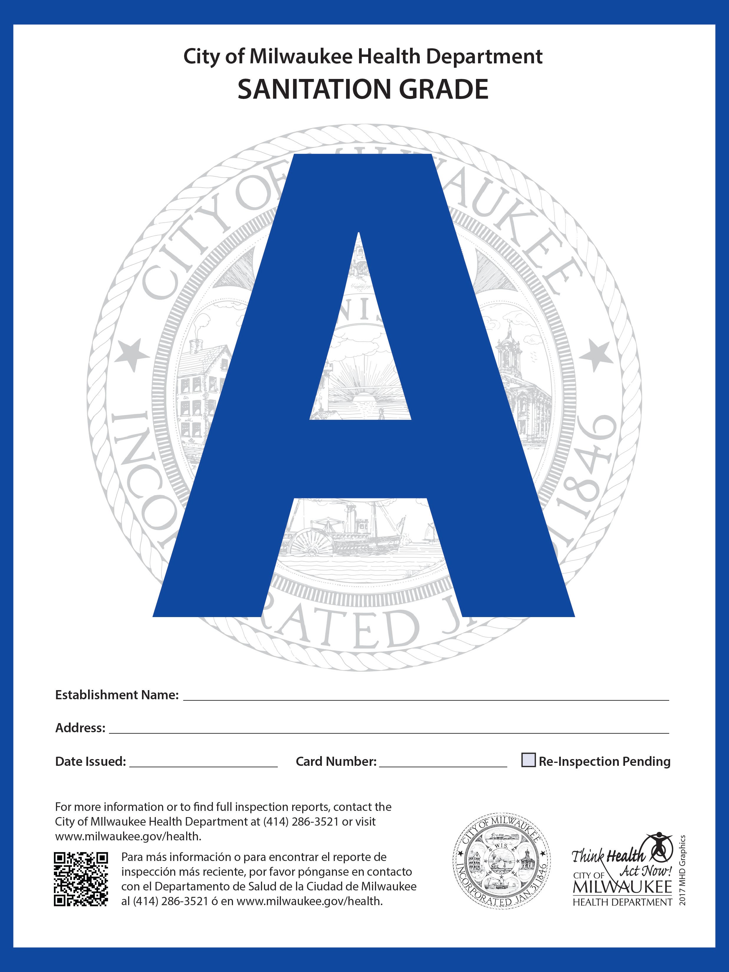 Milwaukee giving restaurants grades after health inspections