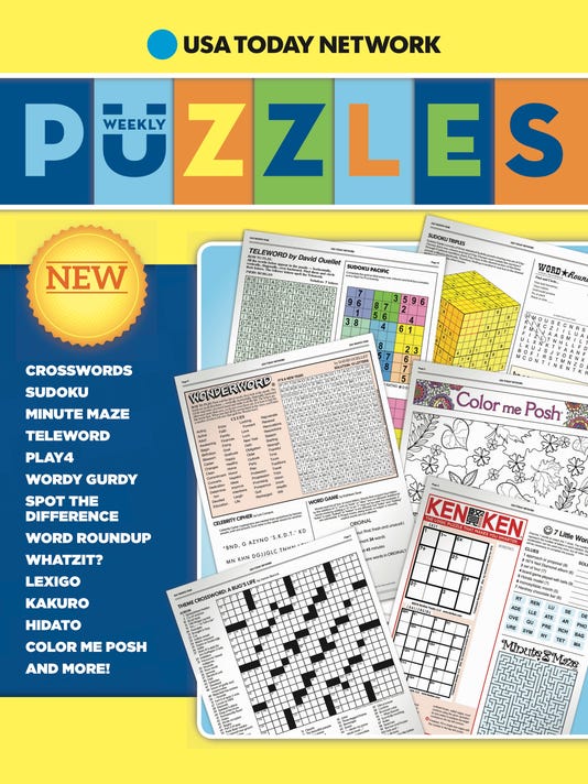 Editor's column: Journal to offer weekly puzzle book