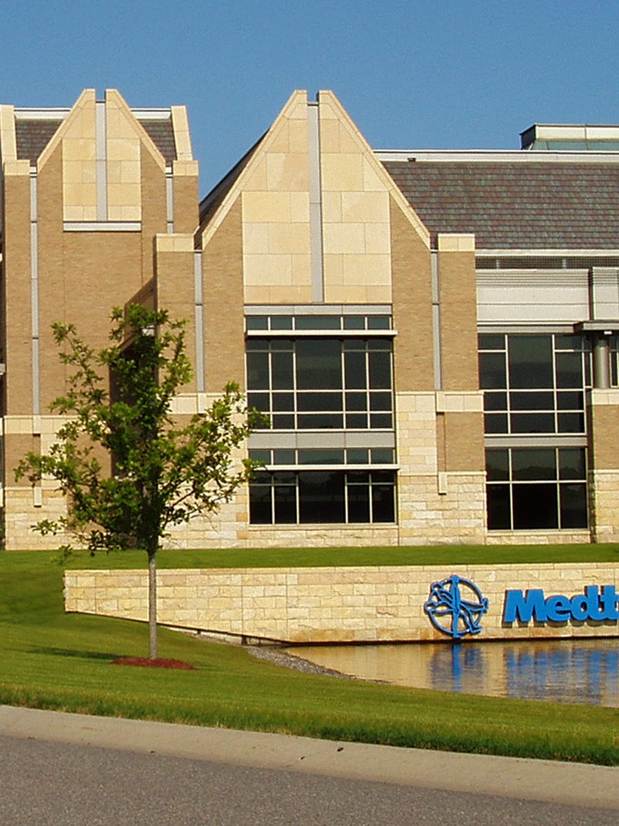 File photo shows Medtronic headquarters in Minneapolis, MN