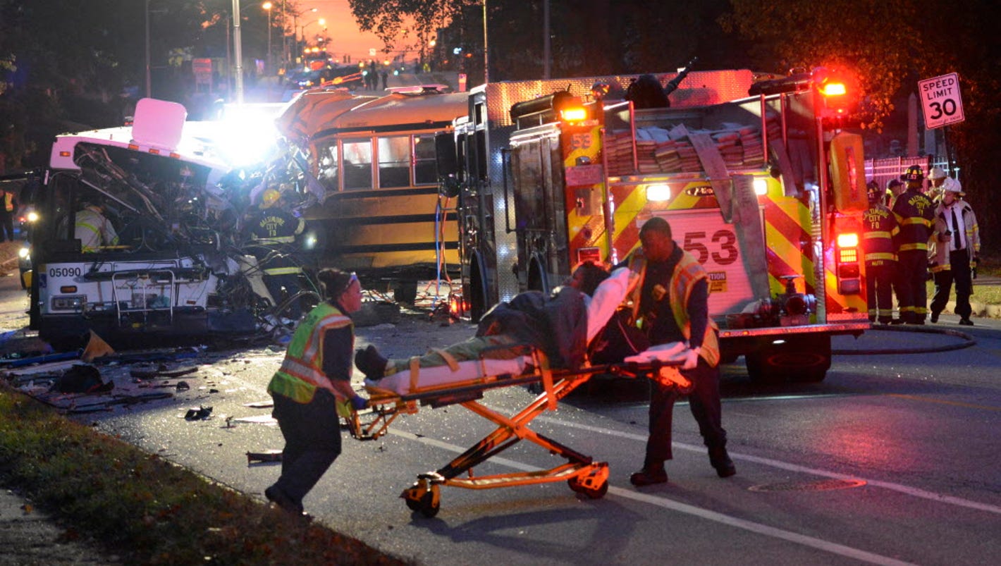 Bus Driver In Fatal Baltimore Crash Had History Of Seizures Prior Wrecks