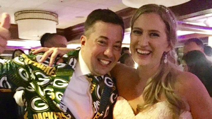 Green Bay fan takes wife's name and now he'll be Mr. Packer
