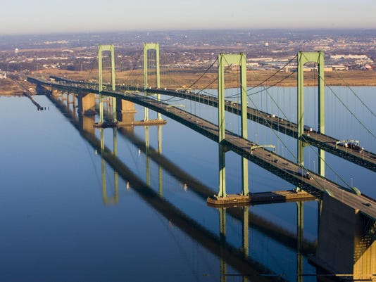 Tolls on the Delaware Memorial Bridge going up $1 on March 1