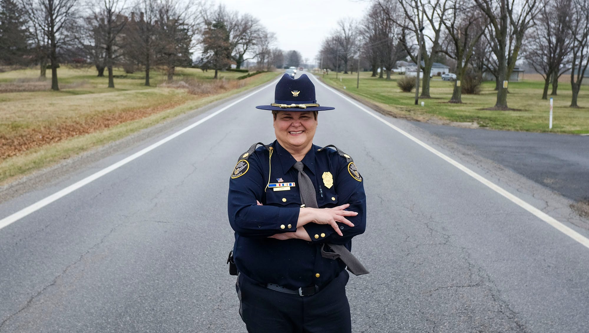 Marion woman makes Highway Patrol history