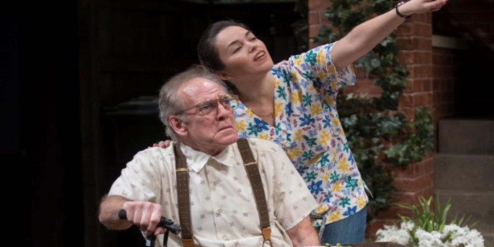 Review: Geva’s 'One House Over' explores borders