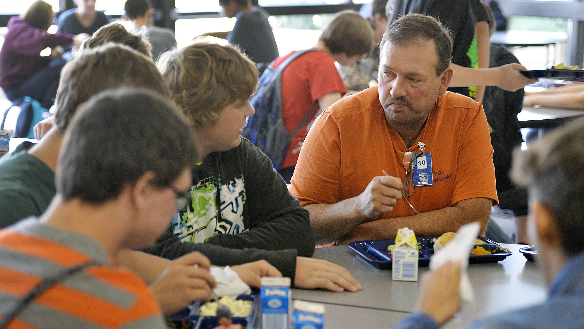 Farm to School program means colorful lunch trays