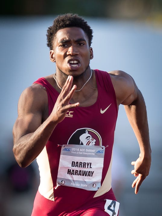 Darryl Haraway locked and loaded this track season