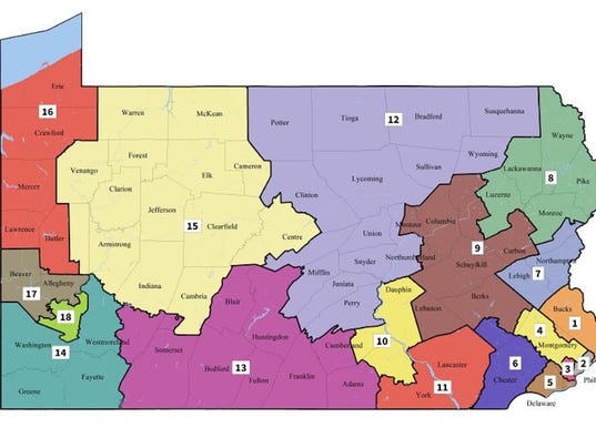 PA district map will likely get GOP challenge