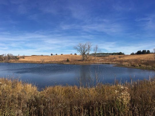 Why is the lake empty at Kent Park?