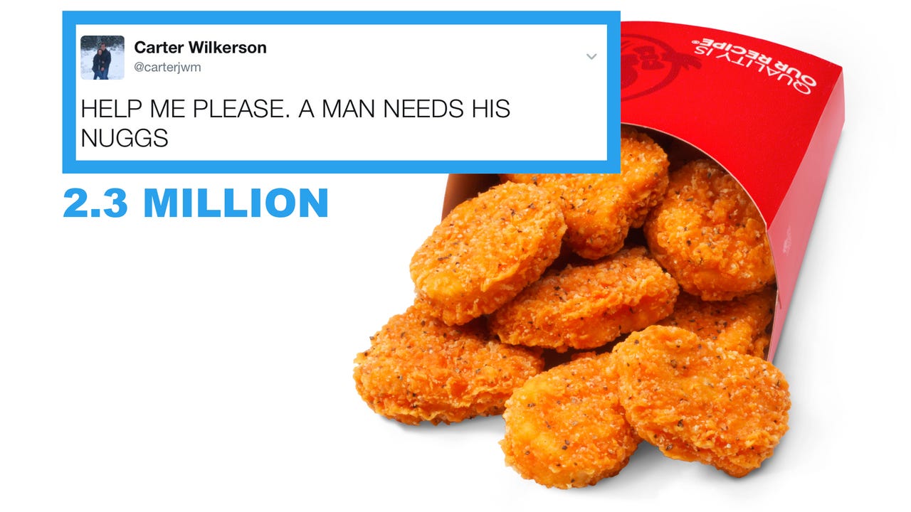 #NuggsForCarter: Reno teen breaks Twitter record, gets free Wendy's nuggets