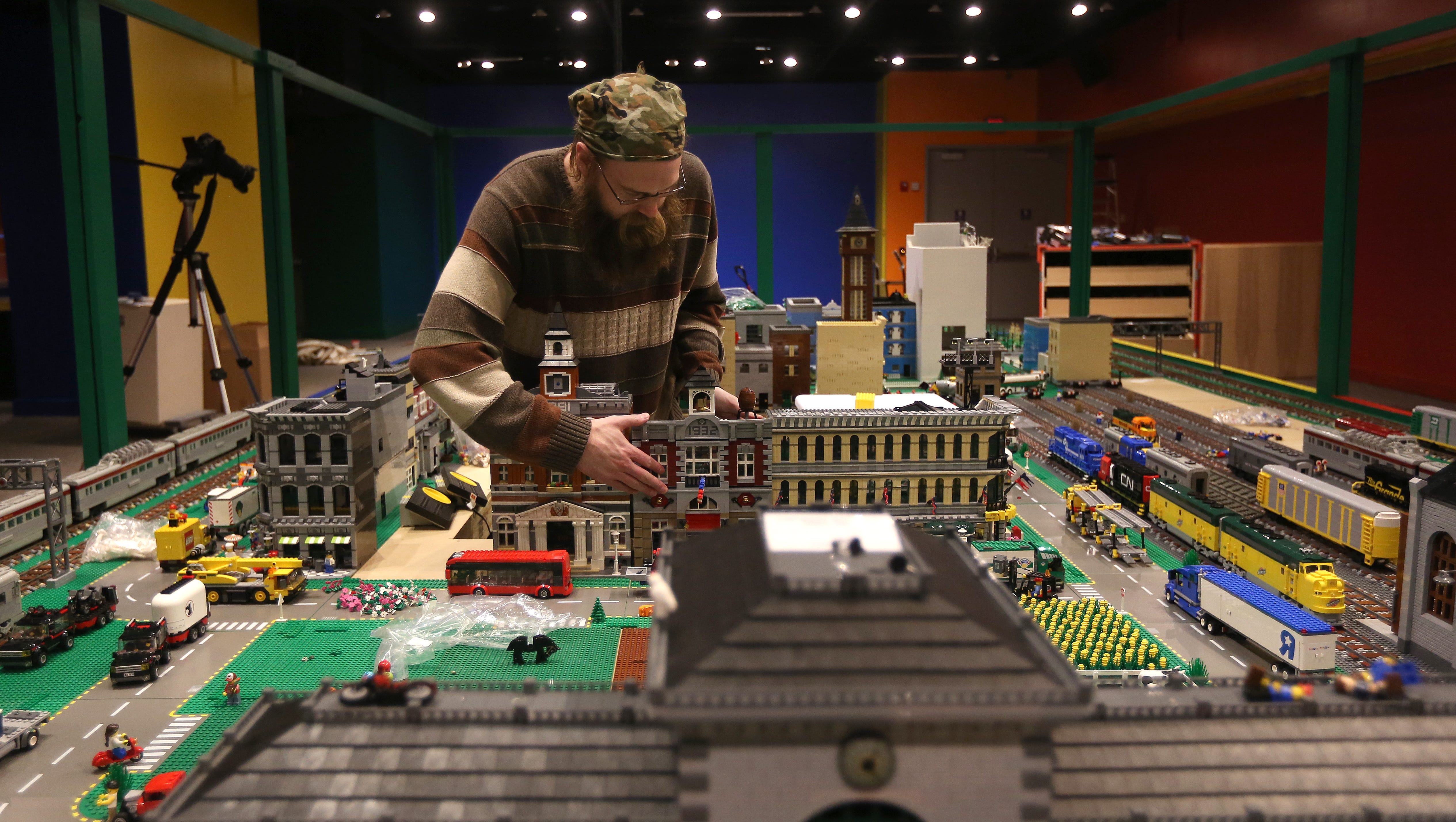 Blocks party! Playful Legos transform Museum Center