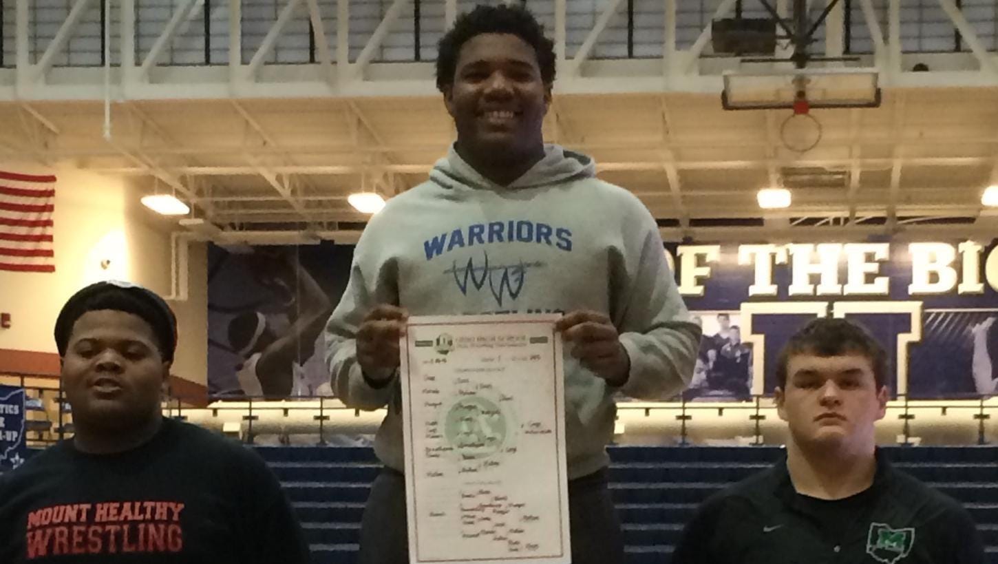 Winton Woods wrestlers work on edge