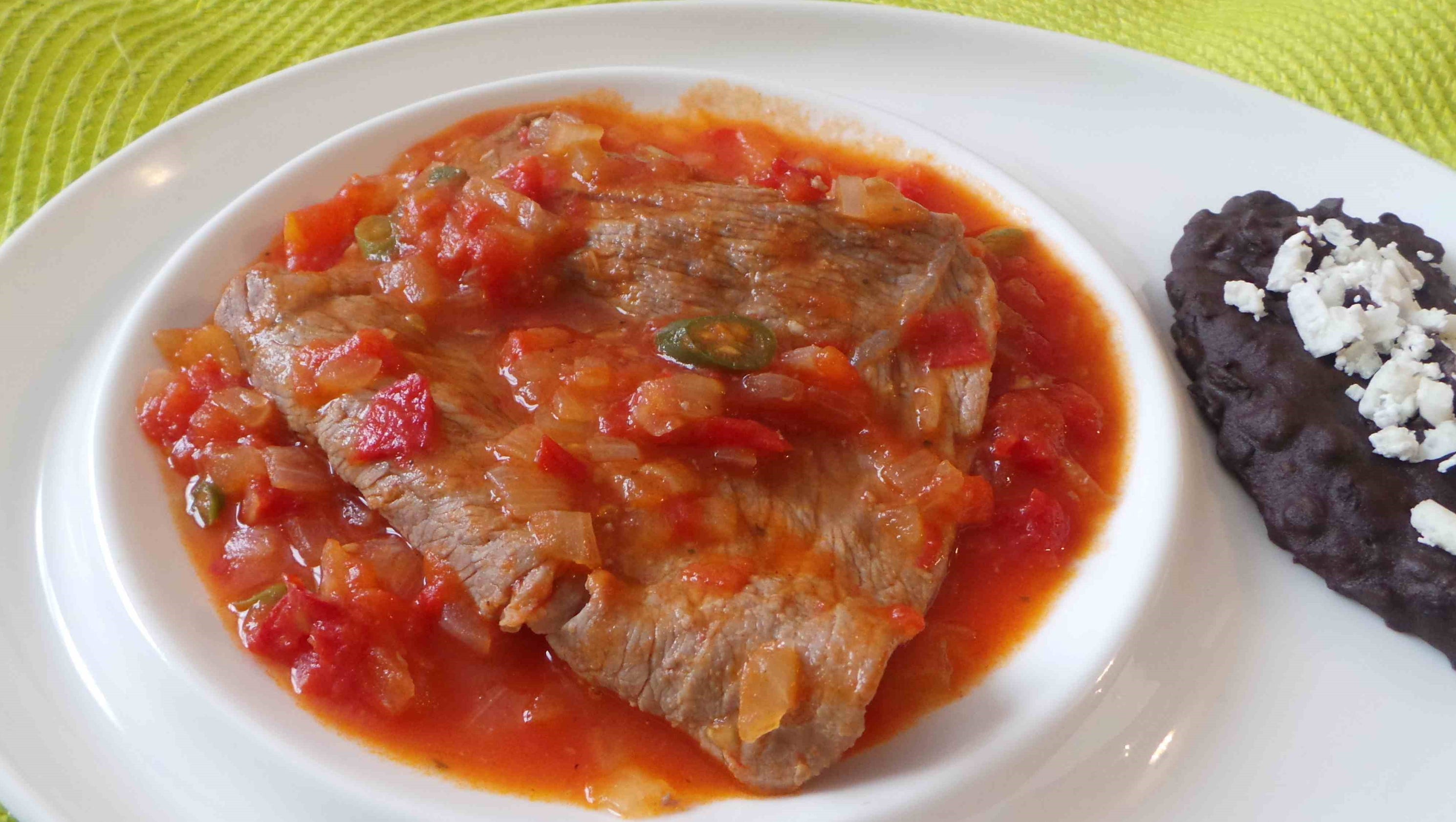 Bistec A La Mexicana