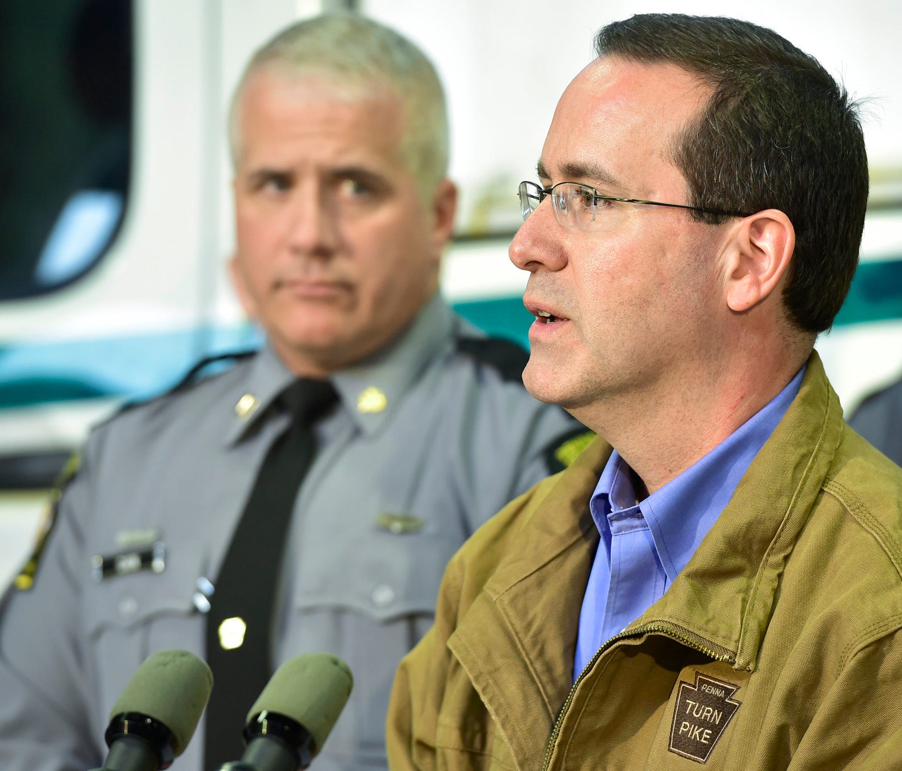 Police: Retired trooper killed 2 at Pa. Turnpike interchange | krem.com