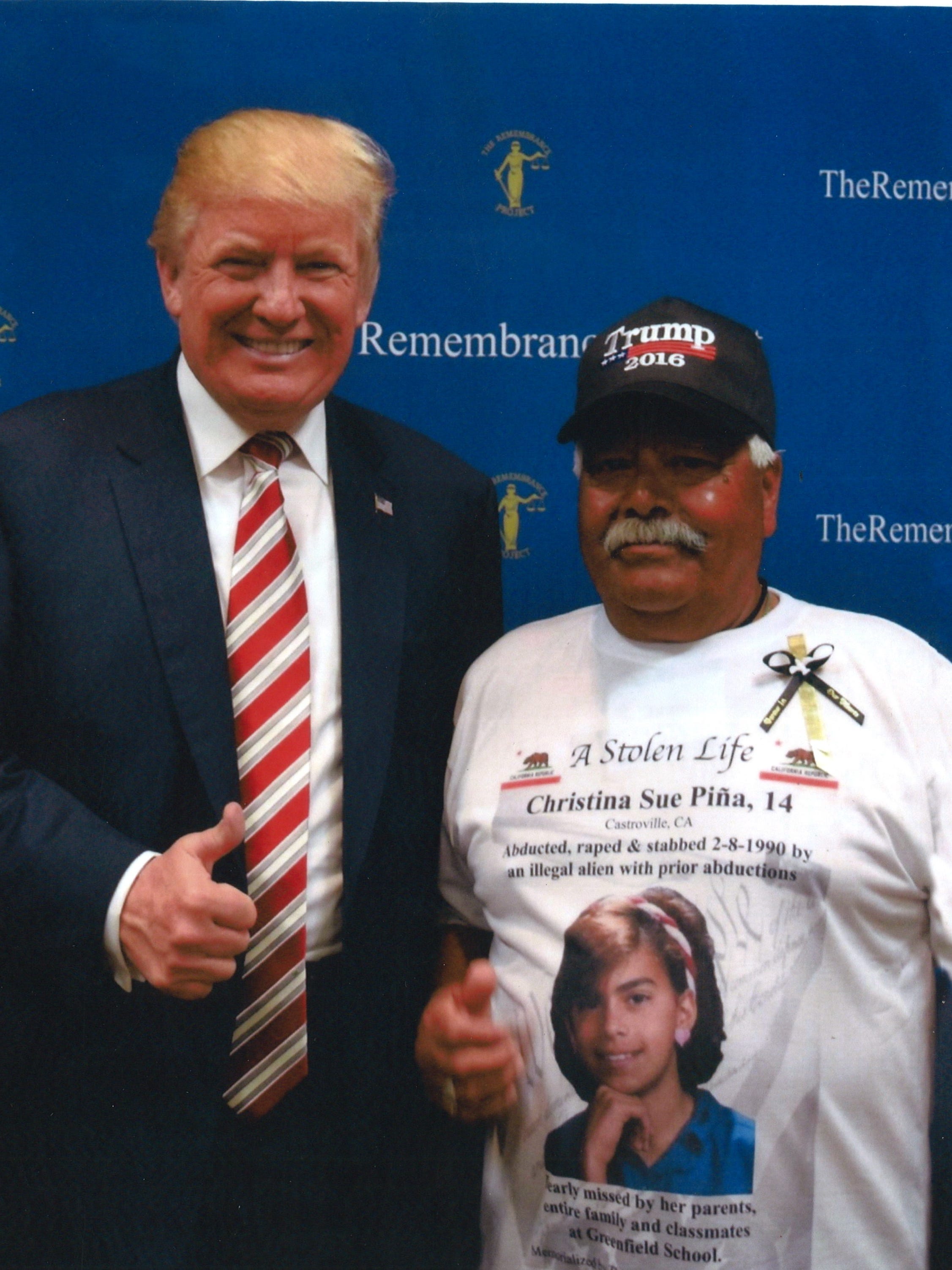 John Piña unfazed by suspect in daughter's murder trial