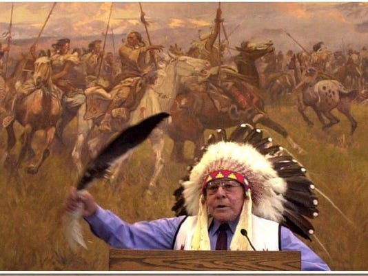 Earl Old Person on the mend