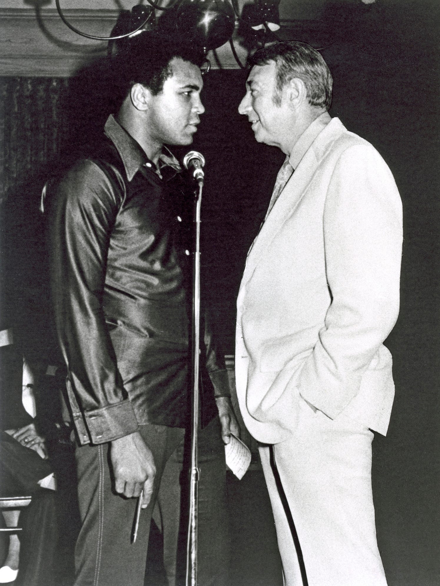 Boxing's odd couple: Muhammad Ali and Howard Cosell