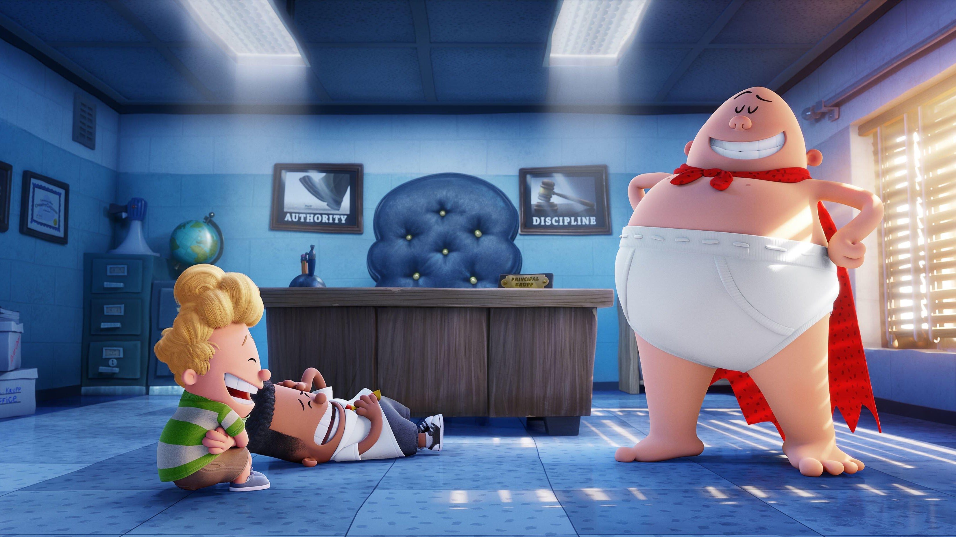 Review: ‘Captain Underpants’ is funny, fresh and frantic