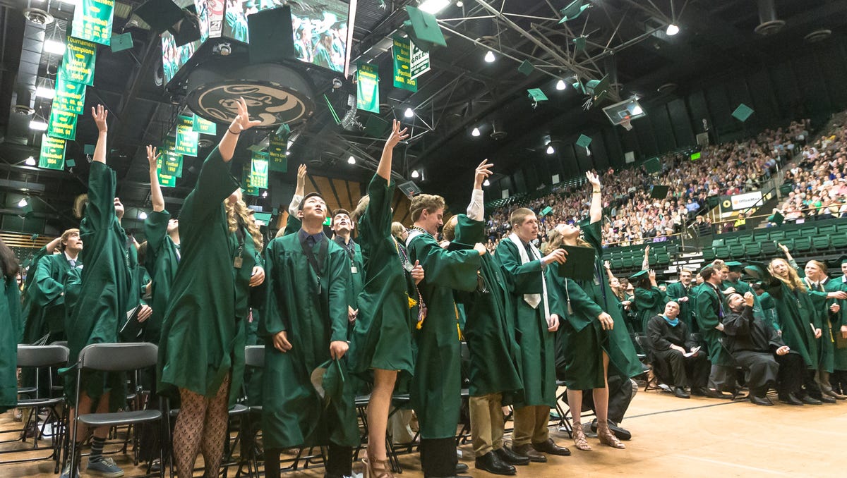 2017 Fossil Ridge High School graduation