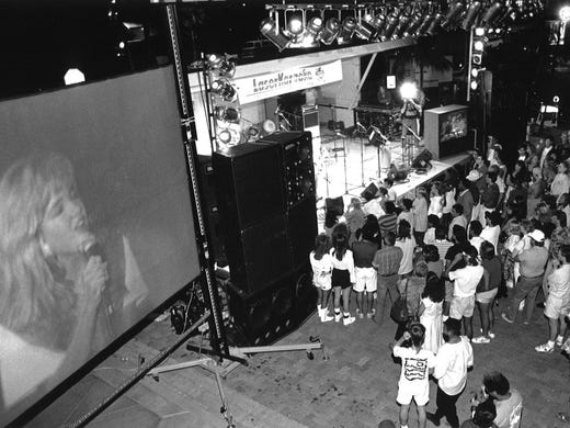 Memories of spring break, circa 1980s