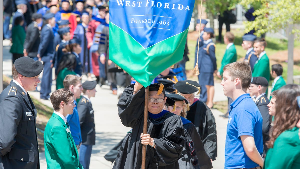 Martha Saunders inaugurated as sixth UWF president