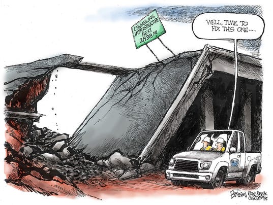 A bridge too far gone — but still gets an "A"