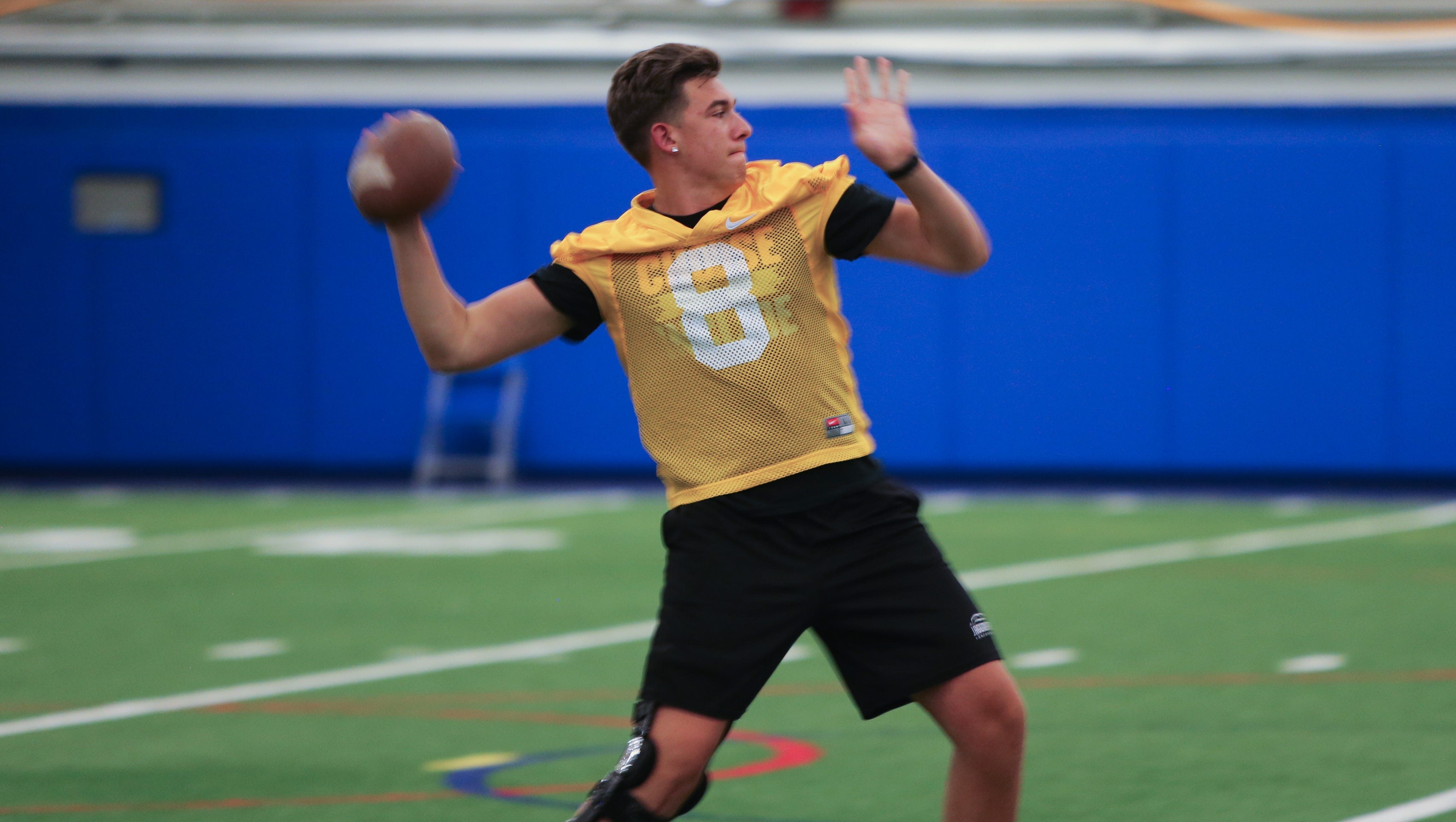 Shane Phipps of Appoquinmink back in time for Blue-Gold football game