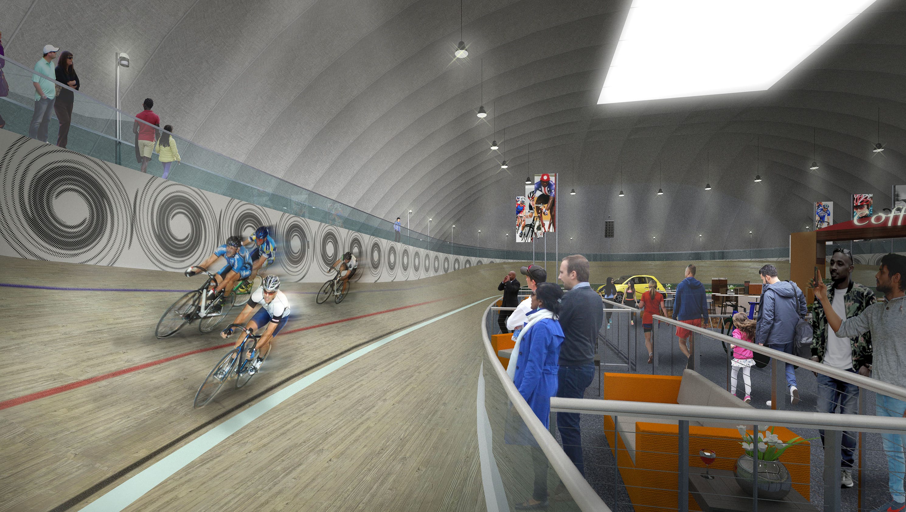 Indoor cycling velodrome coming to Midtown Detroit