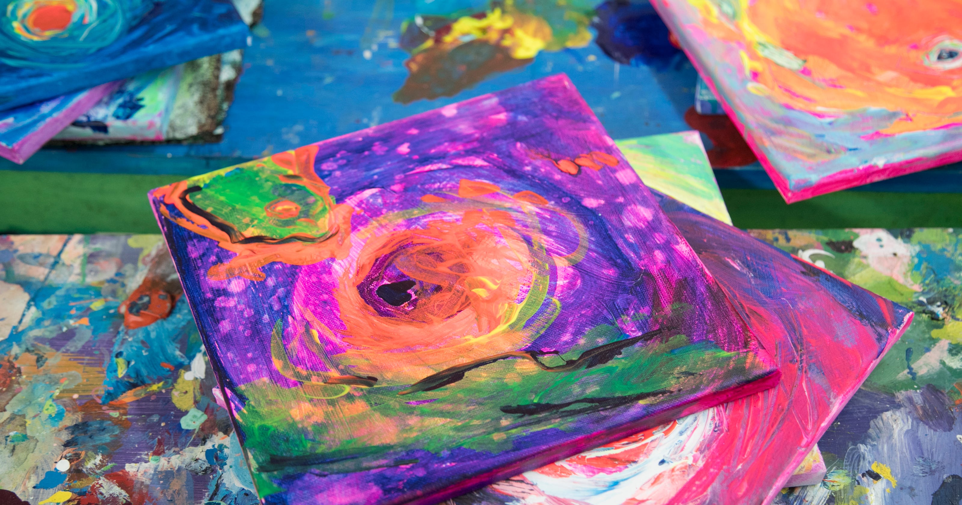 Celebrity Matlacha artist Leoma Lovegrove creates Hurricane Irma series