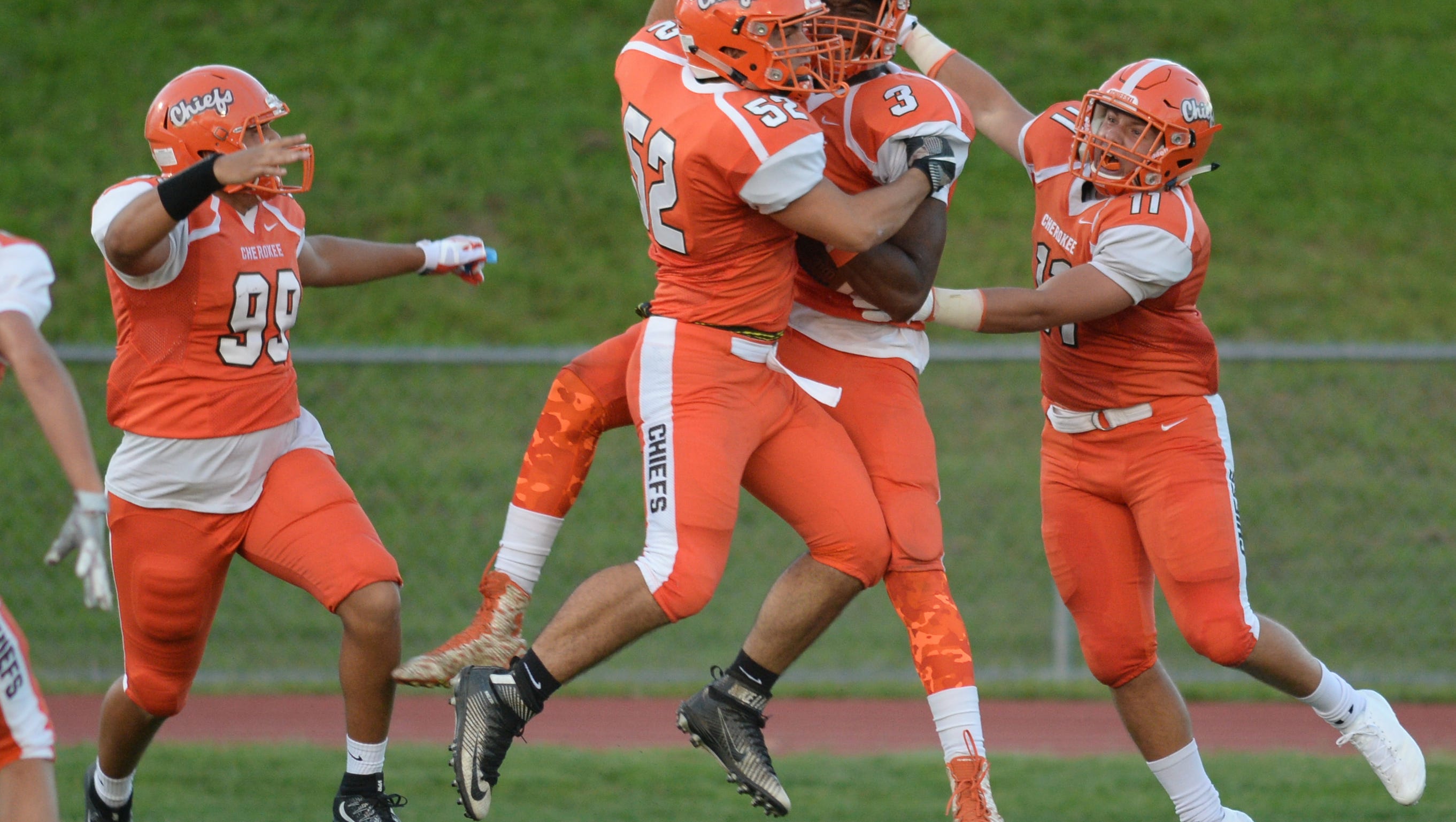 Cherokee football beats Shawnee in overtime