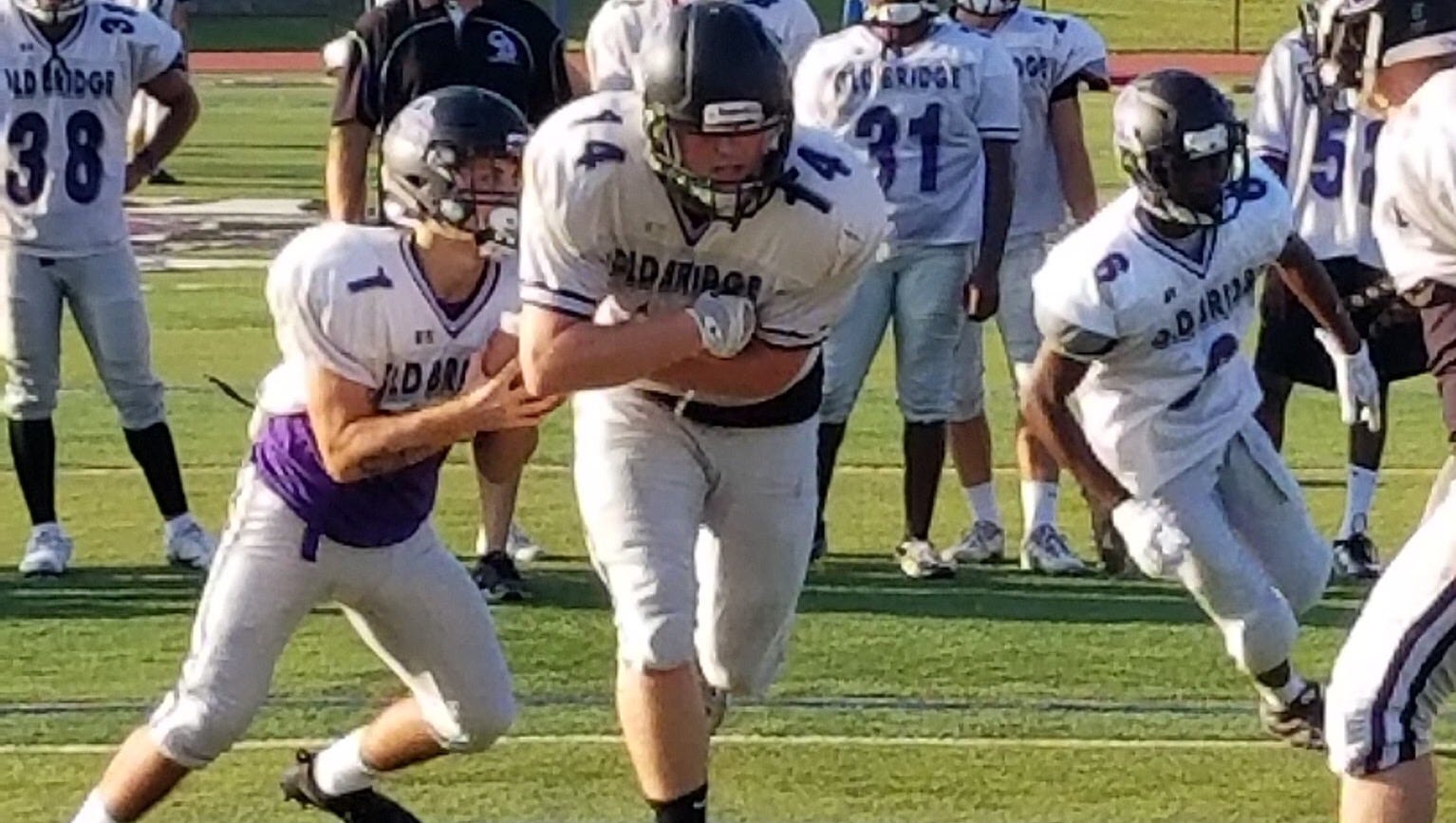 Look back at Old Bridge football Camp Caravan visit