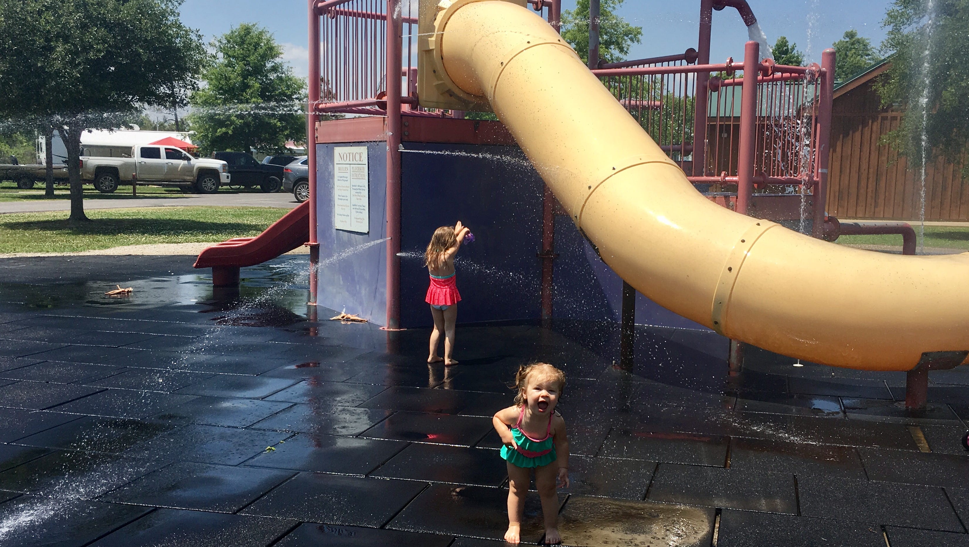 It's getting hot in here. So go to Poverty Point Reservoir State Park