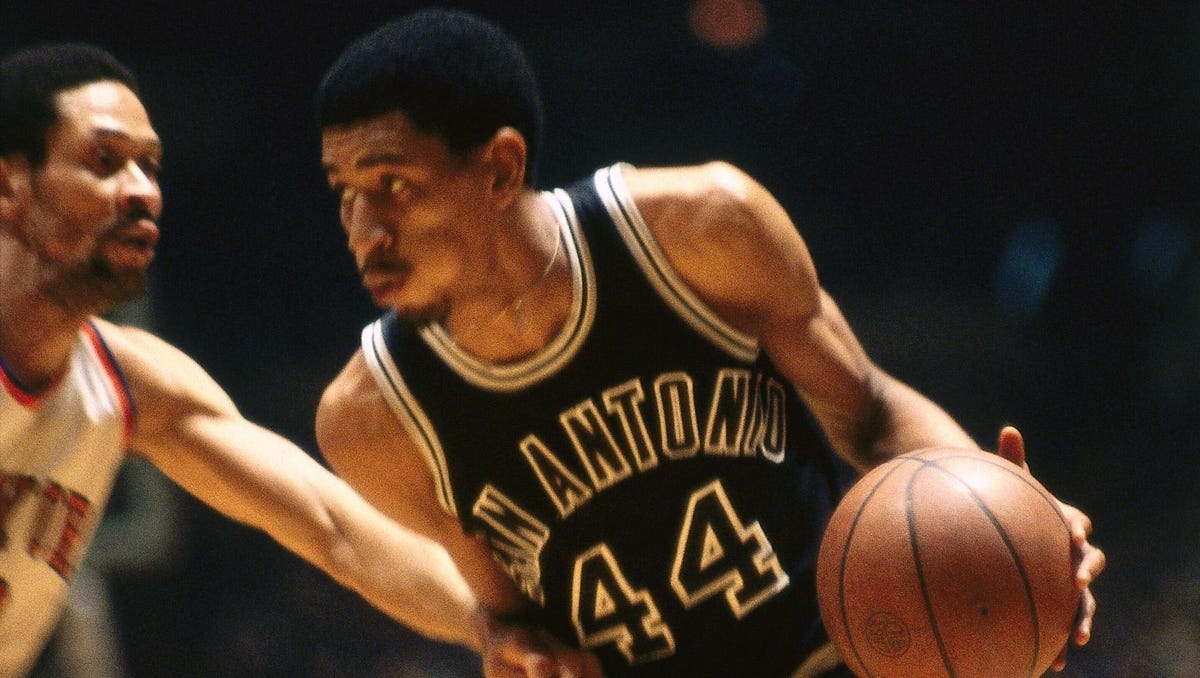 George "The Iceman" Gervin through the years