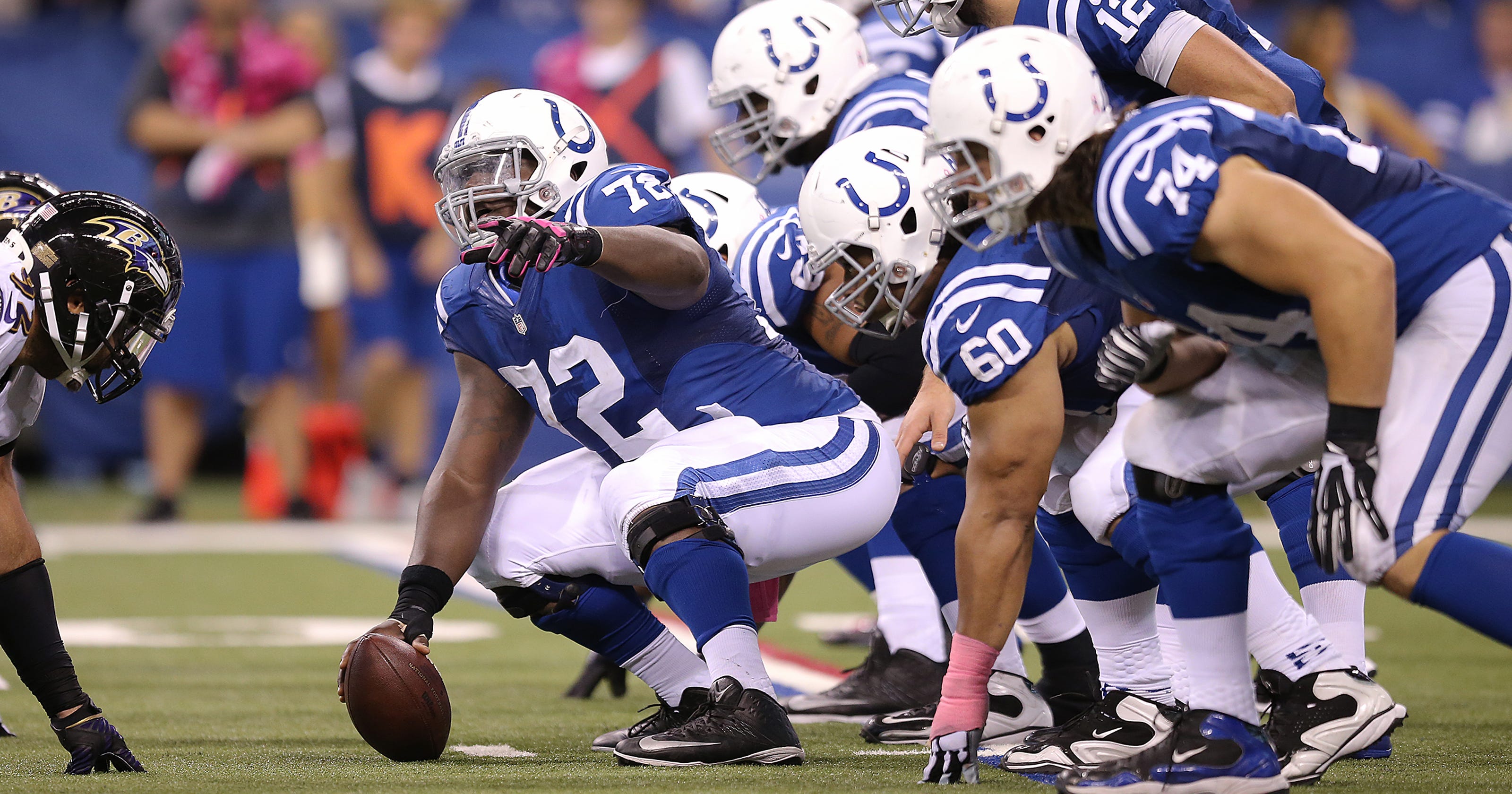 Q&A with Colts rookie Jon Harrison: Common traits in Luck, Tebow