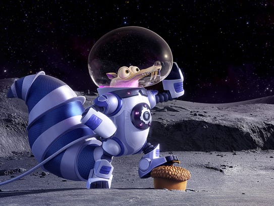 Sneak peek: Scrat heads to space for 'Ice Age' short